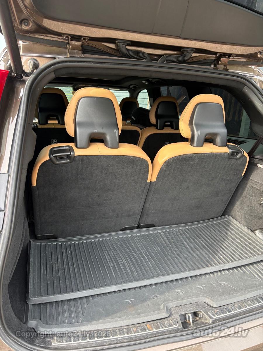 Brown Volvo XC90 2018 in Tartu, with an engine capacity of 2.00 L and mileage of 243 thousand km for 28500 €, photo 7 on AUTOMOTO.COM.LV
