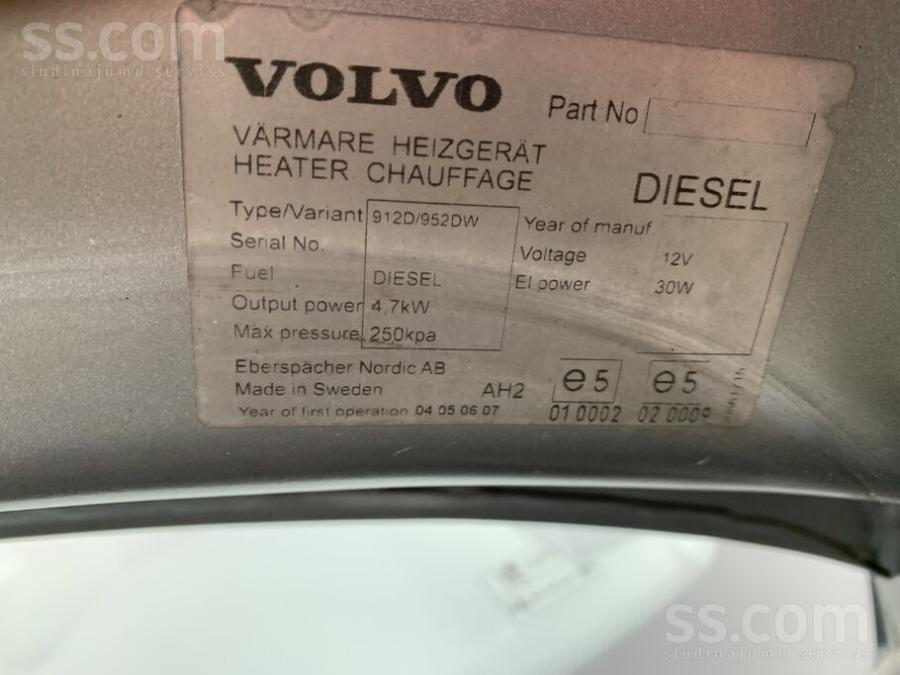 Volvo XC90 2006 in Riga, with an engine capacity of 2.40 L and mileage of 237 thousand km for 6500 €, photo 24 on AUTOMOTO.COM.LV
