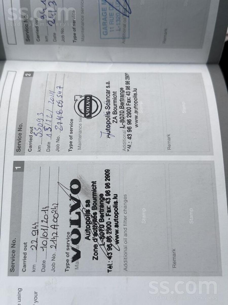 Volvo XC90 2013 in Riga, with an engine capacity of 2.40 L and mileage of 270 thousand km for 9900 €, photo 29 on AUTOMOTO.COM.LV