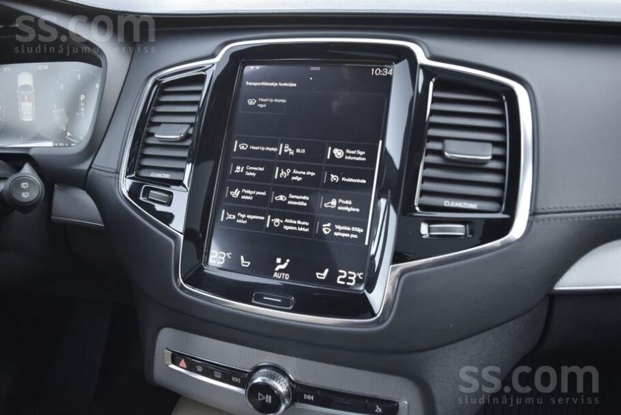 Volvo XC90 2015 Rīga, ar dzinēja tilpumu 2.00 L un nobraukumu 218 tūkst. km par 18900 €, foto 9 vietnē AUTOMOTO.COM.LV