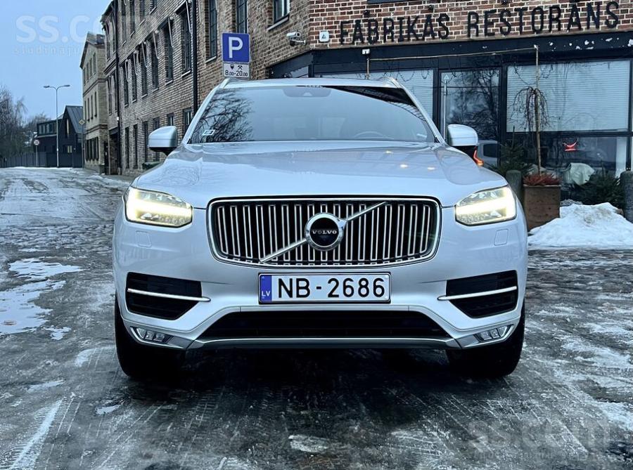 Volvo XC90 2017 in Riga, with an engine capacity of 2.00 L and mileage of 250 thousand km for 24200 €, photo 5 on AUTOMOTO.COM.LV