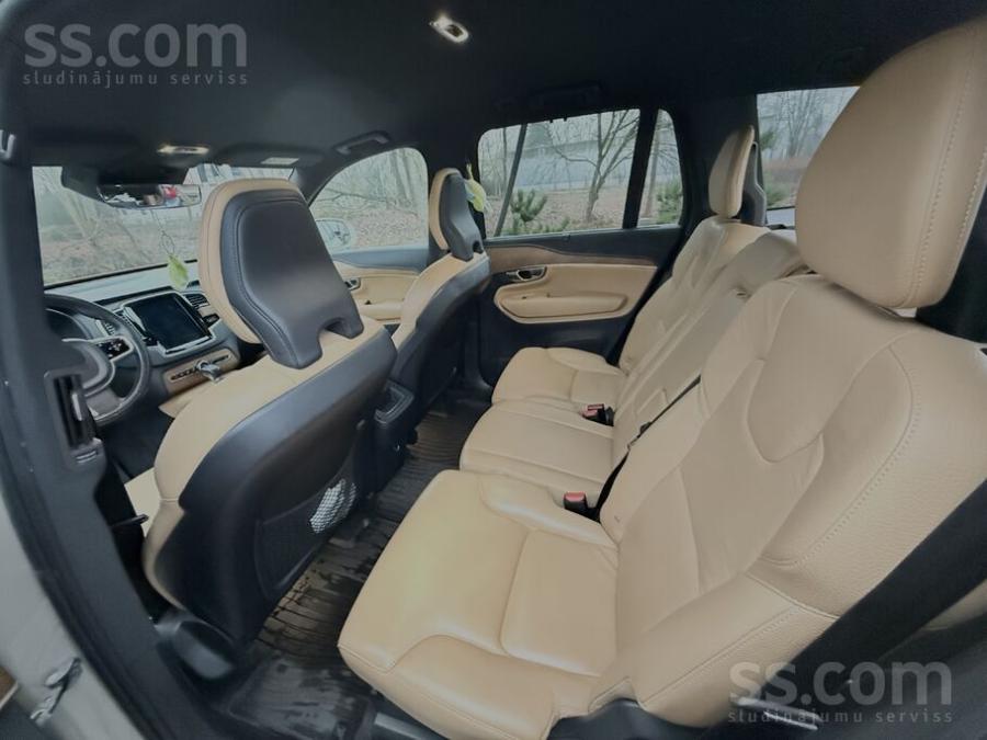Volvo XC90 2018 in Jurmala, with an engine capacity of 2.00 L and mileage of 293 thousand km for 27000 €, photo 10 on AUTOMOTO.COM.LV