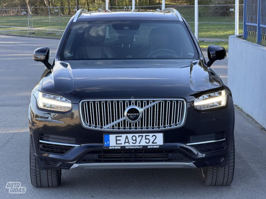 Volvo XC90 2018 in Vilnius, with an engine capacity of 2.00 L and mileage of 264 thousand km for 35000 €, photo 7 on AUTOMOTO.COM.LV