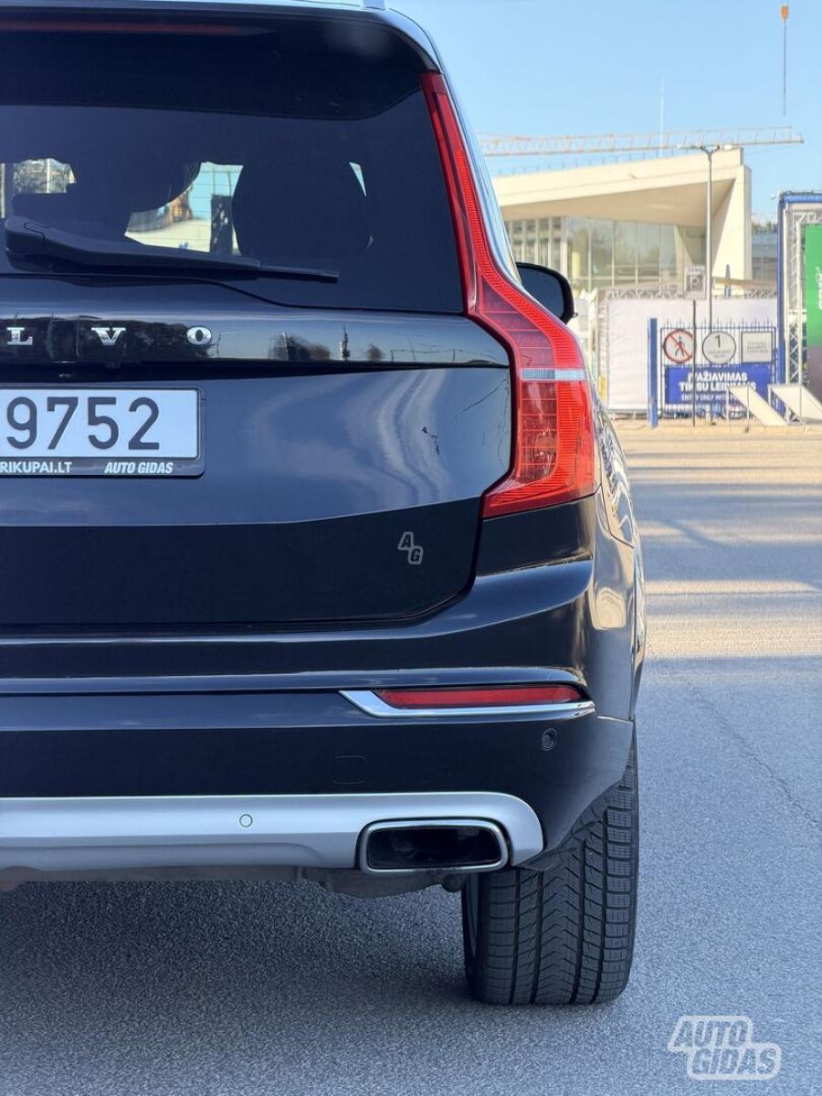 Volvo XC90 2018 in Vilnius, with an engine capacity of 2.00 L and mileage of 264 thousand km for 35000 €, photo 8 on AUTOMOTO.COM.LV