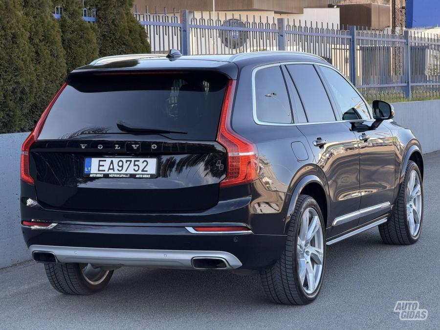 Volvo XC90 2018 in Vilnius, with an engine capacity of 2.00 L and mileage of 264 thousand km for 35000 €, photo 9 on AUTOMOTO.COM.LV