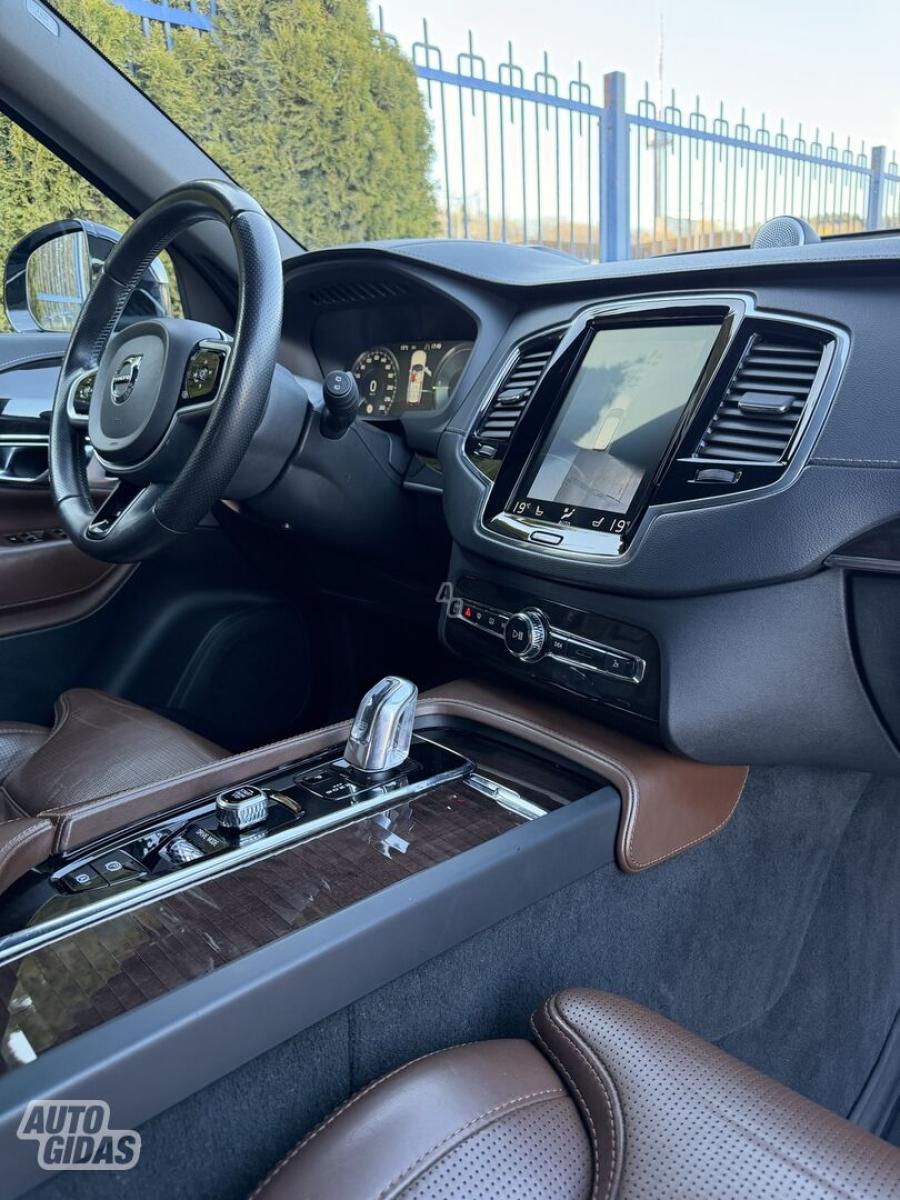 Volvo XC90 2018 in Vilnius, with an engine capacity of 2.00 L and mileage of 264 thousand km for 35000 €, photo 14 on AUTOMOTO.COM.LV