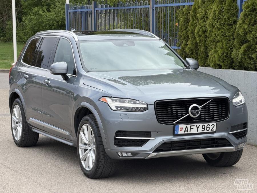 Volvo XC90 2018 in Vilnius, with an engine capacity of 2.00 L and mileage of 192 thousand km for 24000 €, photo 7 on AUTOMOTO.COM.LV