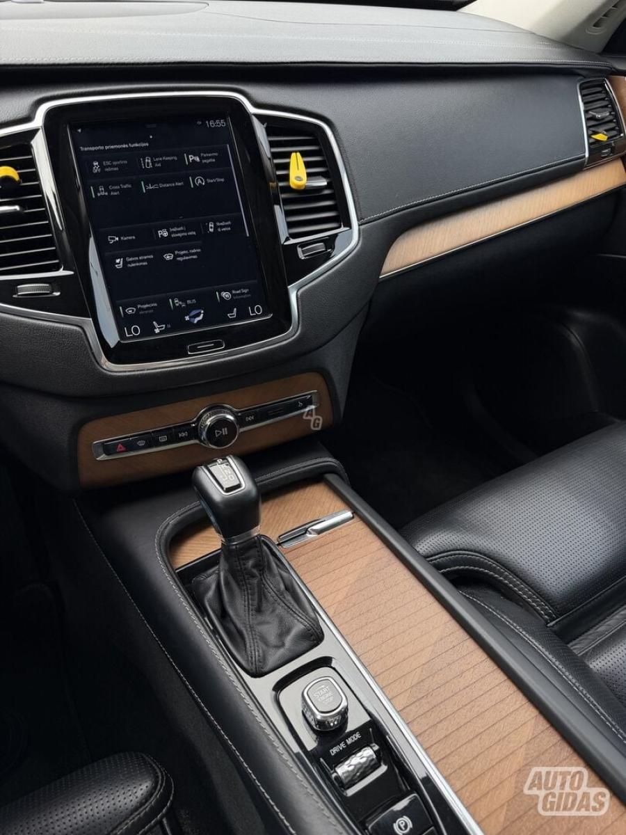 Volvo XC90 2018 in Vilnius, with an engine capacity of 2.00 L and mileage of 192 thousand km for 24000 €, photo 14 on AUTOMOTO.COM.LV