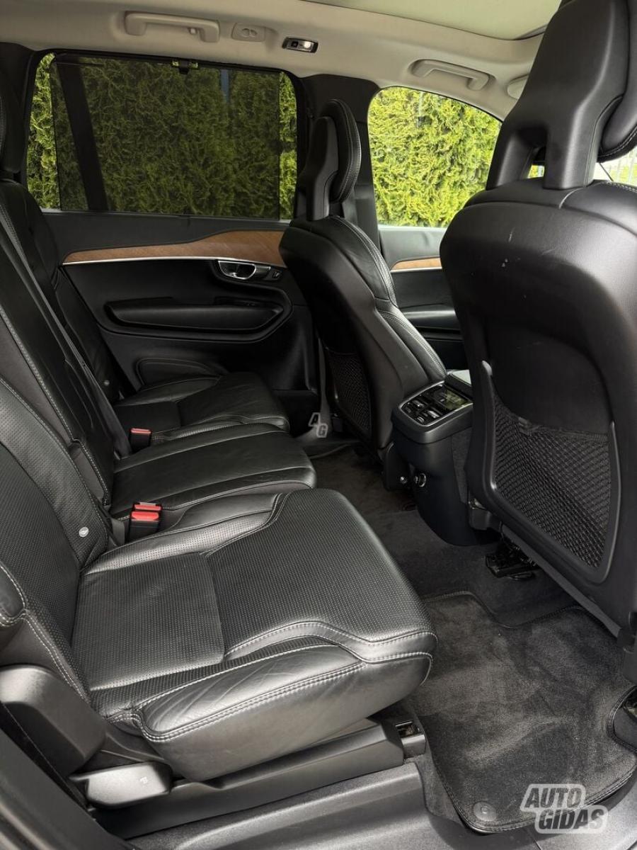 Volvo XC90 2018 in Vilnius, with an engine capacity of 2.00 L and mileage of 192 thousand km for 24000 €, photo 26 on AUTOMOTO.COM.LV