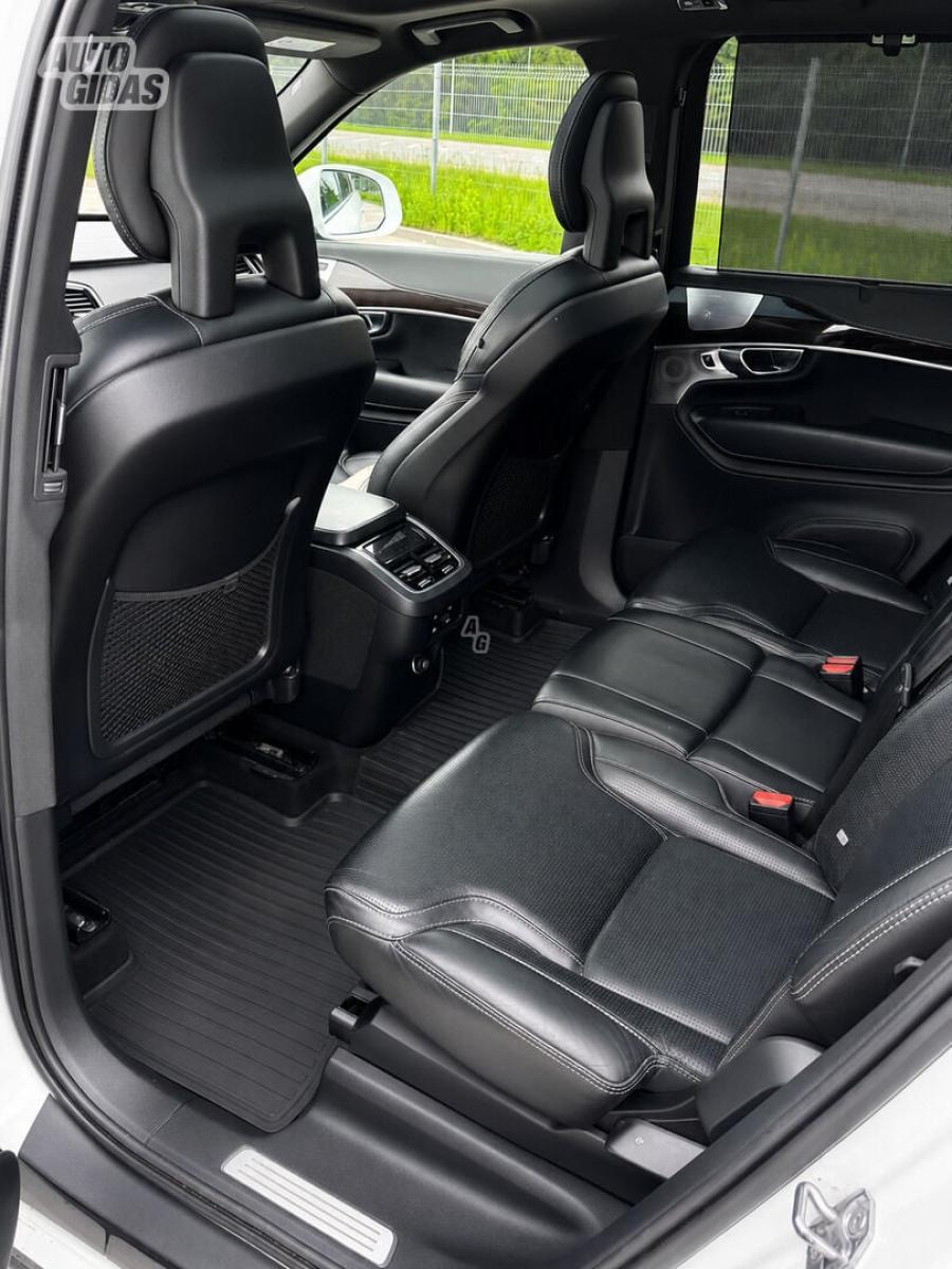 Volvo XC90 2018 in Vilnius, with an engine capacity of 2.00 L and mileage of 182 thousand km for 28000 €, photo 25 on AUTOMOTO.COM.LV