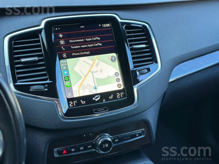 Вольво ХС90 2018 в Рига, объемом двигателя 2.00 л и пробегом 144 тыс. км за 28500 €, фото 15 на AUTOMOTO.COM.LV