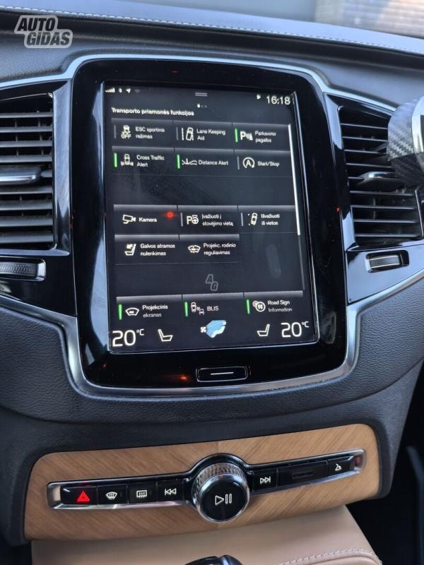 Volvo XC90 2020 Tauragė, ar dzinēja tilpumu 2.00 L un nobraukumu 67 tūkst. km par 31000 €, foto 9 vietnē AUTOMOTO.COM.LV