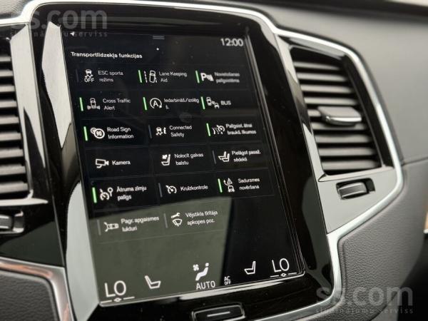 Volvo XC90 2021 in Riga, with an engine capacity of 2.00 L and mileage of 209 thousand km for 29500 €, photo 10 on AUTOMOTO.COM.LV