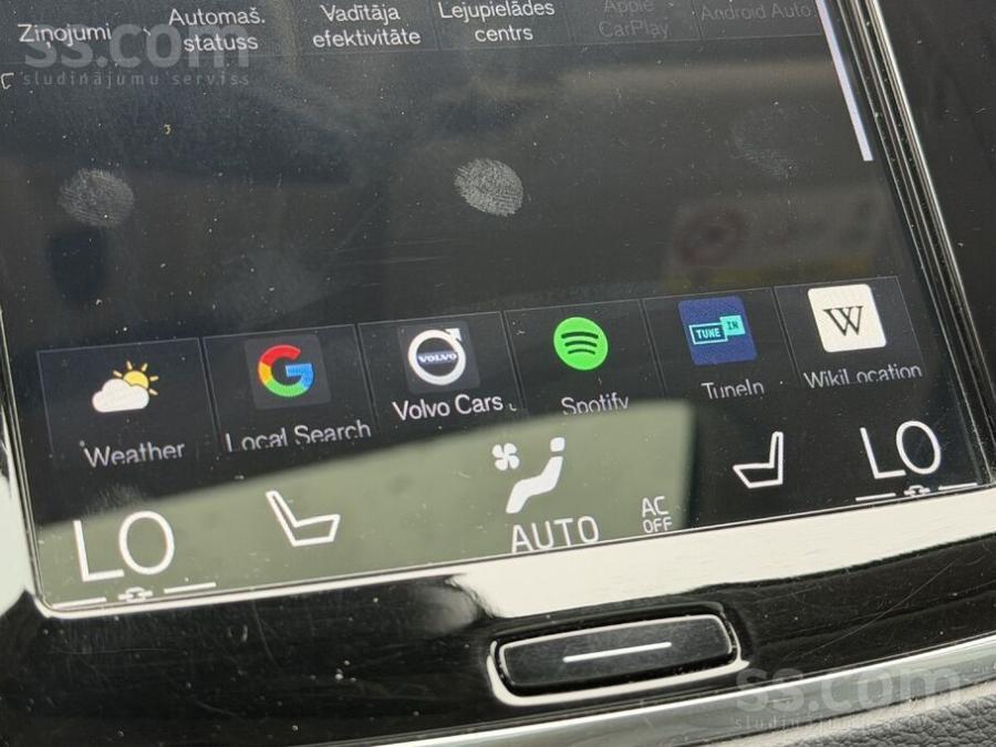 Volvo XC90 2021 in Riga, with an engine capacity of 2.00 L and mileage of 209 thousand km for 29500 €, photo 14 on AUTOMOTO.COM.LV