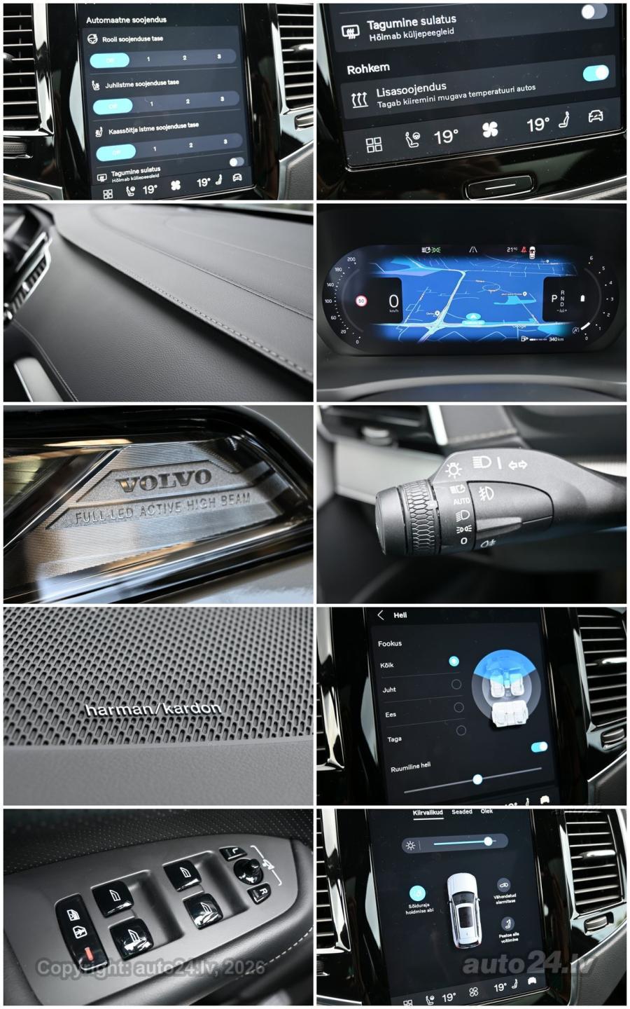 Volvo XC90 2024 Tallina, ar dzinēja tilpumu 2.00 L un nobraukumu 26 tūkst. km par 61990 €, foto 17 vietnē AUTOMOTO.COM.LV