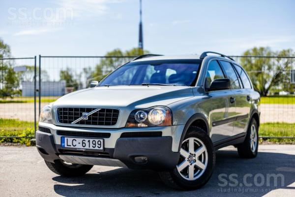 Zaļš Volvo XC90 2004 Rīga, ar dzinēja tilpumu 2.40 L un nobraukumu 274 tūkst. km par 5000 €, foto 1 vietnē AUTOMOTO.COM.LV
