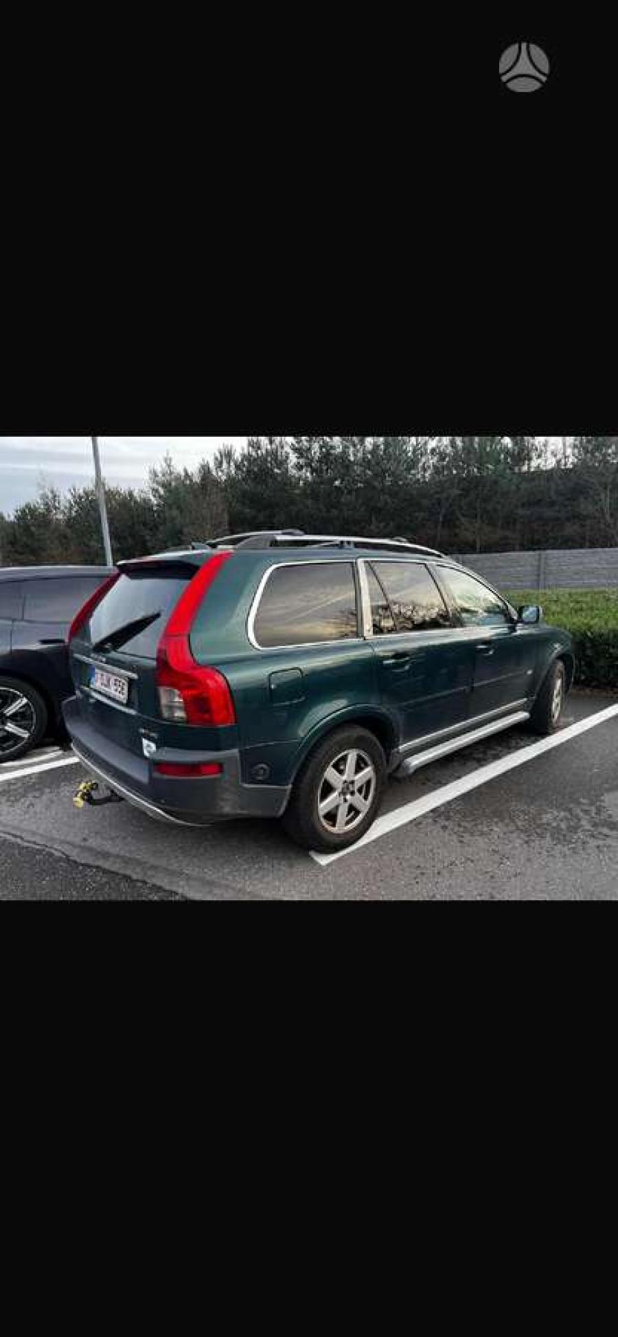 Zaļš Volvo XC90 2004 Kauņa, ar dzinēja tilpumu 2.50 L un nobraukumu 440 tūkst. km par 3700 €, foto 4 vietnē AUTOMOTO.COM.LV