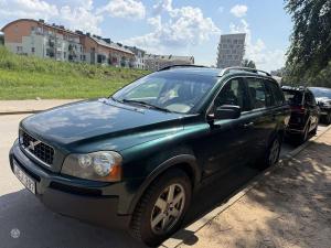 Зеленый Вольво ХС90 2004 в Каунас, объемом двигателя 2.40 л и пробегом 350 тыс. км за 3300 €, фото  на AUTOMOTO.COM.LV