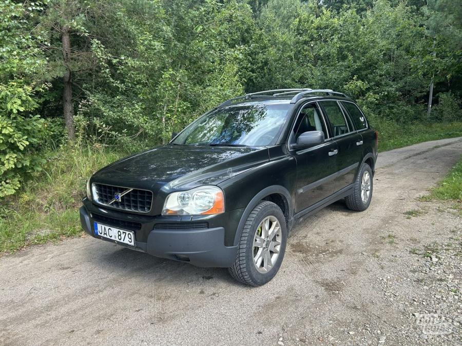 Green Volvo XC90 2004 in Klaipeda, with an engine capacity of 2.40 L and mileage of 448 thousand km for 2400 €, photo 1 on AUTOMOTO.COM.LV