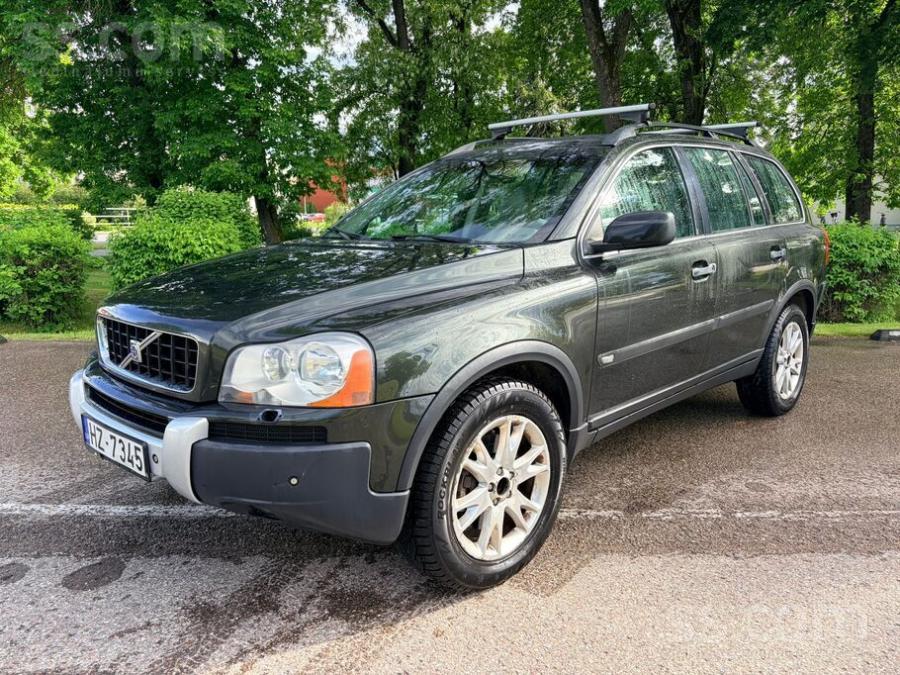 Zaļš Volvo XC90 2005 Rīga, ar dzinēja tilpumu 2.40 L un nobraukumu 273 tūkst. km par 3900 €, foto 1 vietnē AUTOMOTO.COM.LV