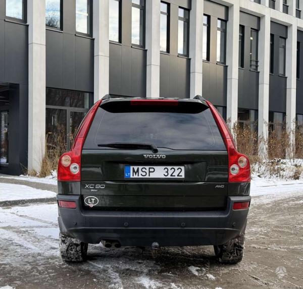 Zaļš Volvo XC90 2006 Viļņa, ar dzinēja tilpumu 2.40 L un nobraukumu 470 tūkst. km par 4200 €, foto 4 vietnē AUTOMOTO.COM.LV