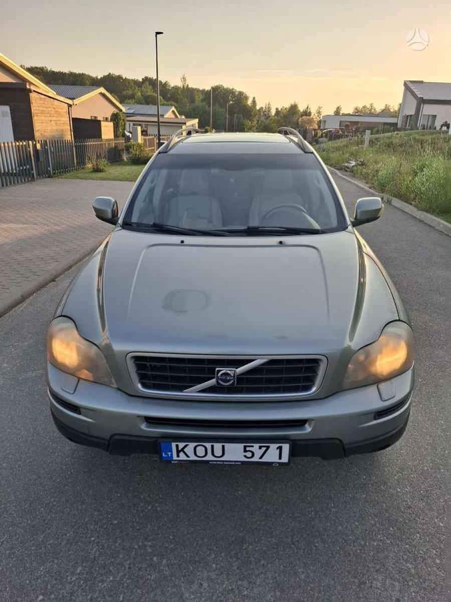 Green Volvo XC90 2008 in Vilnius, with an engine capacity of 3.20 L and mileage of 288 thousand km for 3000 €, photo 4 on AUTOMOTO.COM.LV
