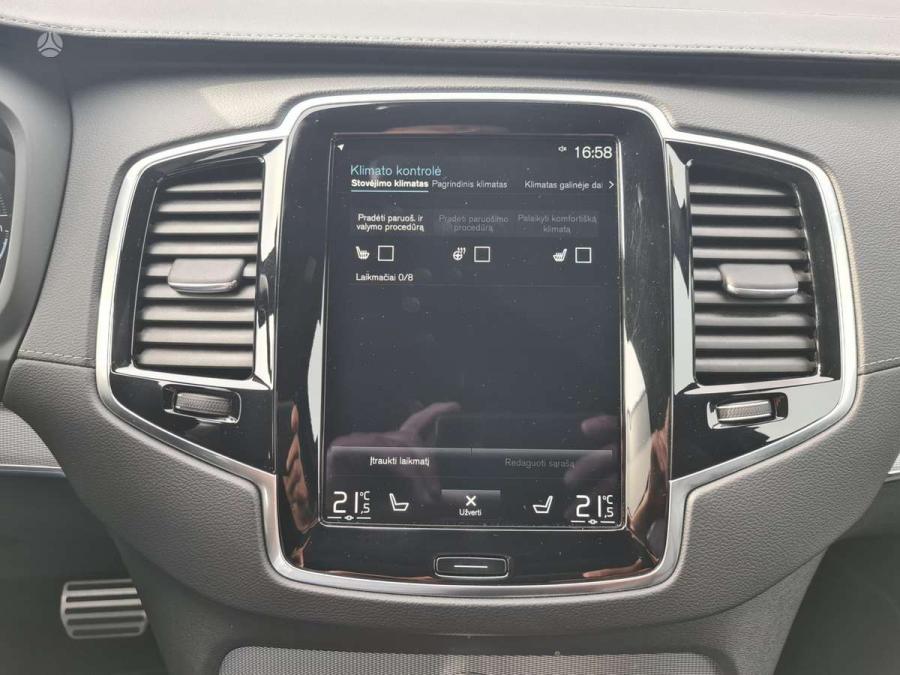 Zaļš Volvo XC90 2022 Šauļi, ar dzinēja tilpumu 1.97 L un nobraukumu 192 tūkst. km par 41900 €, foto 33 vietnē AUTOMOTO.COM.LV