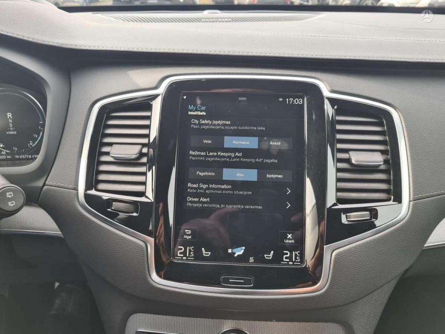 Zaļš Volvo XC90 2022 Šauļi, ar dzinēja tilpumu 1.97 L un nobraukumu 192 tūkst. km par 41900 €, foto 35 vietnē AUTOMOTO.COM.LV