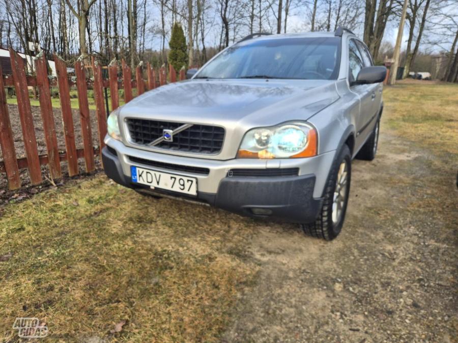 Pelēks Volvo XC90 2003 Viļņa, ar dzinēja tilpumu 2.40 L un nobraukumu 322 tūkst. km par 3400 €, foto 1 vietnē AUTOMOTO.COM.LV