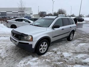 Grey Volvo XC90 2003 in Vilnius, with an engine capacity of 2.40 L and mileage of 320 thousand km for 2800 €, photo  on AUTOMOTO.COM.LV