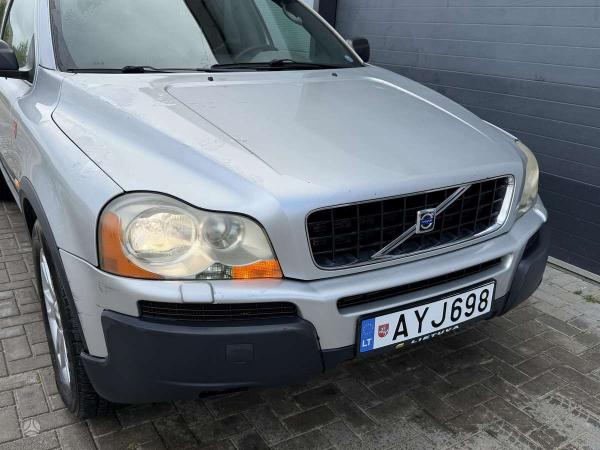 Pelēks Volvo XC90 2003 Viļņa, ar dzinēja tilpumu 2.40 L un nobraukumu 380 tūkst. km par 1450 €, foto 4 vietnē AUTOMOTO.COM.LV