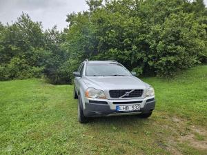 Grey Volvo XC90 2003 in Kedainiai, with an engine capacity of 2.40 L and mileage of 402 thousand km for 2950 €, photo  on AUTOMOTO.COM.LV