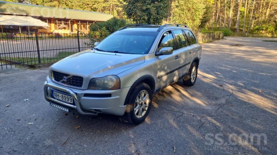 Pelēks Volvo XC90 2003 Jūrmala, ar dzinēja tilpumu 2.40 L un nobraukumu 292 tūkst. km par 4650 €, foto 7 vietnē AUTOMOTO.COM.LV