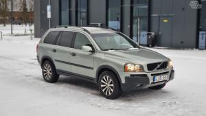 Grey Volvo XC90 2004 in Vilnius, with an engine capacity of 2.40 L and mileage of 381 thousand km for 3900 €, photo  on AUTOMOTO.COM.LV