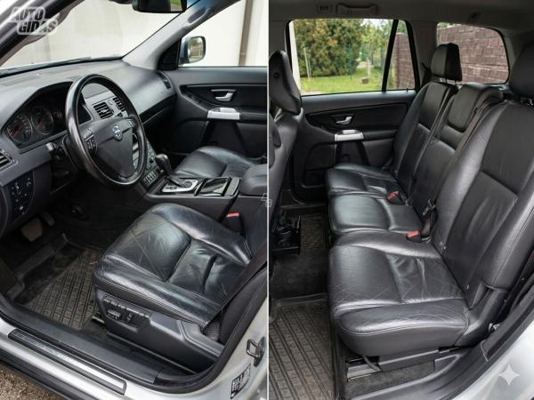 Grey Volvo XC90 2004 in Vilnius, with an engine capacity of 2.40 L and mileage of 393 thousand km for 3400 €, photo 4 on AUTOMOTO.COM.LV