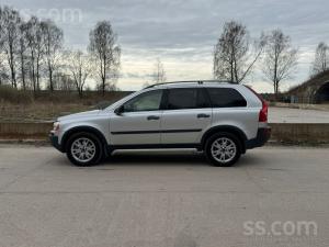 Grey Volvo XC90 2004 in Riga, with an engine capacity of 2.40 L and mileage of 0 thousand km for 3699 €, photo 3 on AUTOMOTO.COM.LV