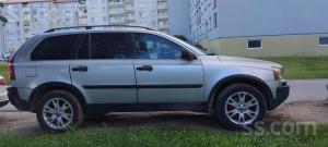 Grey Volvo XC90 2004 in Riga, with an engine capacity of 2.40 L and mileage of 435 thousand km for 1650 €, photo 4 on AUTOMOTO.COM.LV