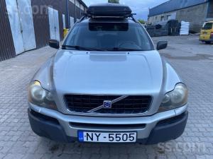 Grey Volvo XC90 2004 in Riga, with an engine capacity of 2.40 L and mileage of 0 thousand km for 3950 €, photo 3 on AUTOMOTO.COM.LV