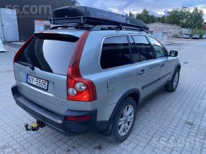 Grey Volvo XC90 2004 in Riga, with an engine capacity of 2.40 L and mileage of 0 thousand km for 3950 €, photo 5 on AUTOMOTO.COM.LV