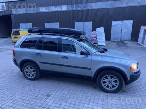 Grey Volvo XC90 2004 in Riga, with an engine capacity of 2.40 L and mileage of 0 thousand km for 3950 €, photo 7 on AUTOMOTO.COM.LV