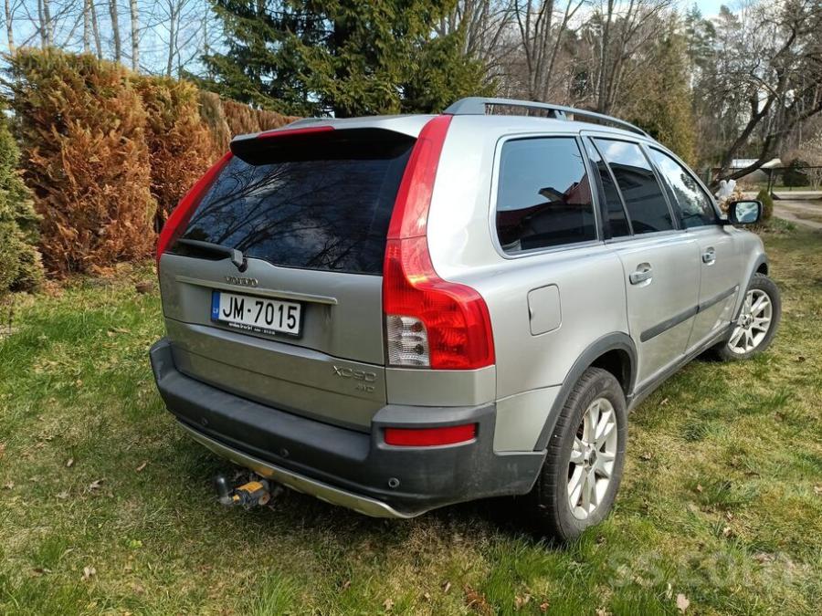 Pelēks Volvo XC90 2004 Jūrmala, ar dzinēja tilpumu 2.90 L un nobraukumu 240 tūkst. km par 3900 €, foto 9 vietnē AUTOMOTO.COM.LV