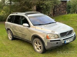 Серый Вольво ХС90 2004 в Мадона, объемом двигателя 2.40 л и пробегом 285 тыс. км за 1800 €, фото  на AUTOMOTO.COM.LV