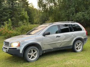 Grey Volvo XC90 2004 in Madona, with an engine capacity of 2.40 L and mileage of 285 thousand km for 1800 €, photo 4 on AUTOMOTO.COM.LV