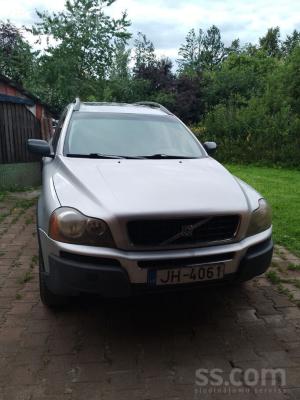 Pelēks Volvo XC90 2004 Bauska, ar dzinēja tilpumu 2.40 L un nobraukumu 419 tūkst. km par 2900 €, foto 5 vietnē AUTOMOTO.COM.LV