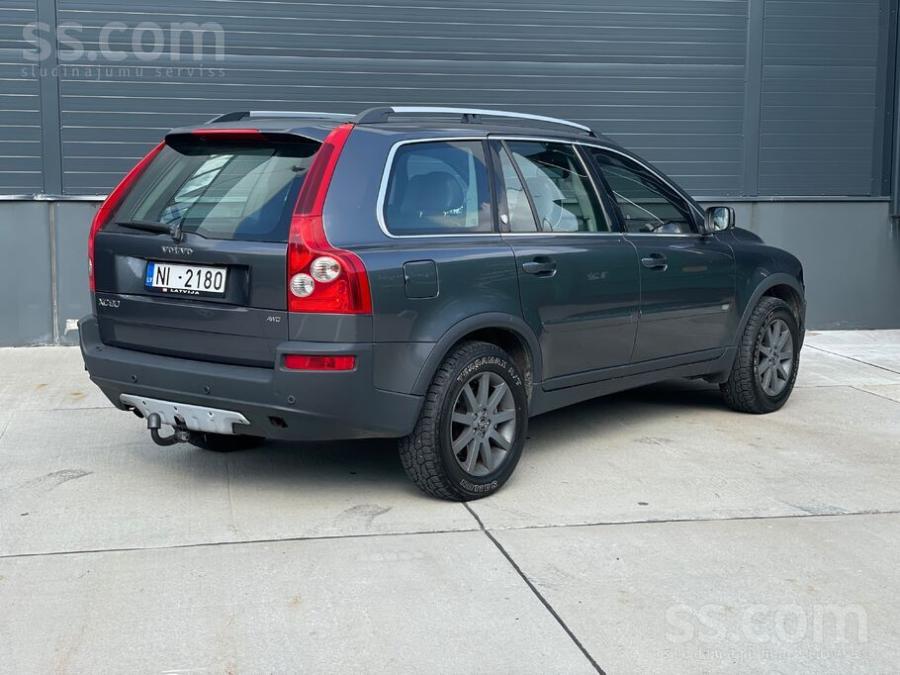 Pelēks Volvo XC90 2004 Rīga, ar dzinēja tilpumu 2.40 L un nobraukumu 340 tūkst. km par 4300 €, foto 6 vietnē AUTOMOTO.COM.LV
