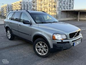 Grey Volvo XC90 2004 in Vilnius, with an engine capacity of 2.40 L and mileage of 284 thousand km for 2950 €, photo  on AUTOMOTO.COM.LV