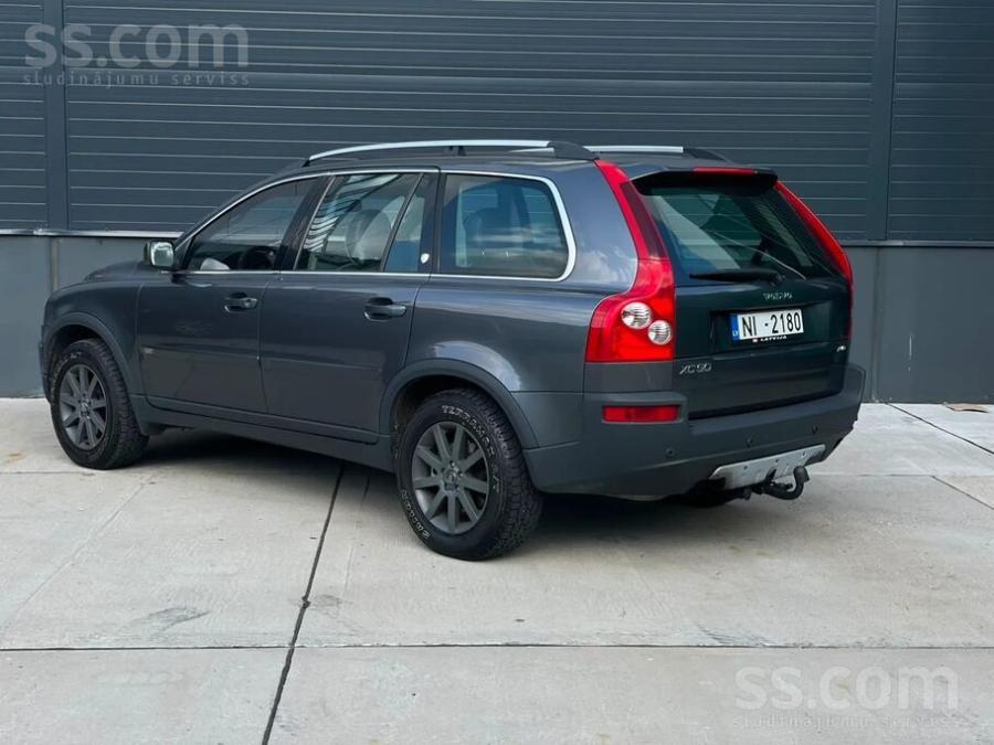 Pelēks Volvo XC90 2004 Rīga, ar dzinēja tilpumu 2.40 L un nobraukumu 340 tūkst. km par 4300 €, foto 12 vietnē AUTOMOTO.COM.LV