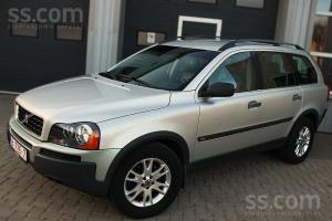 Pelēks Volvo XC90 2004 Rīga, ar dzinēja tilpumu 2.40 L un nobraukumu 0 tūkst. km par 2990 €, foto  vietnē AUTOMOTO.COM.LV