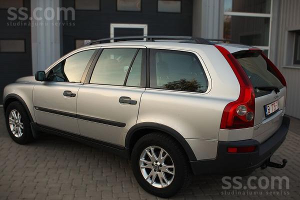 Вольво ХС90 2004 в Рига на AUTOMOTO.COM.LV Серый Вольво ХС90 2004 в Рига, объемом двигателя 2.40 л и пробегом 0 тыс. км за 2990 €, фото 3 на AUTOMOTO.COM.LV