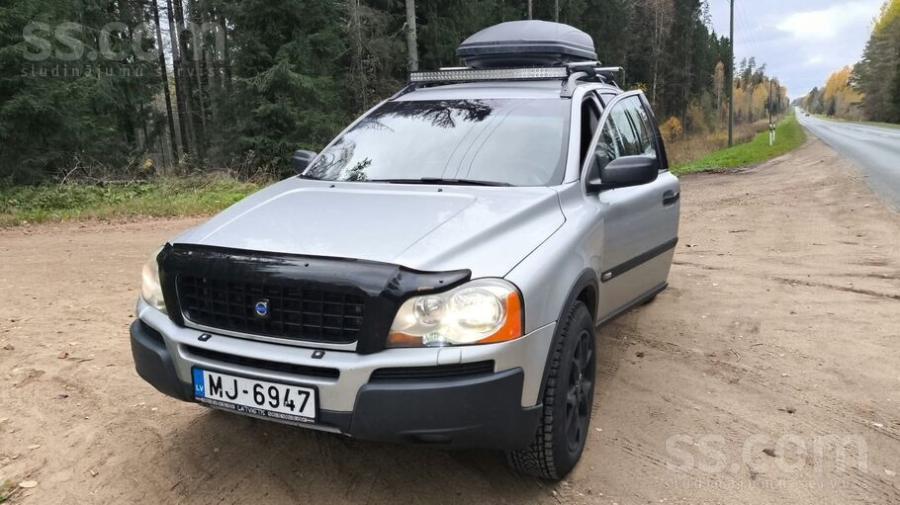Pelēks Volvo XC90 2004 Valmiera, ar dzinēja tilpumu 2.40 L un nobraukumu 0 tūkst. km par 2200 €, foto 3 vietnē AUTOMOTO.COM.LV